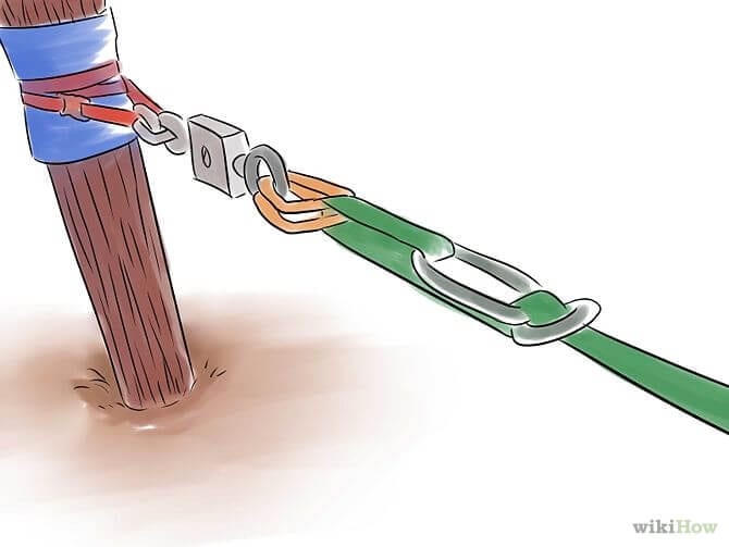 Como montar slackline sem catraca em 7 passos - Viva Slack